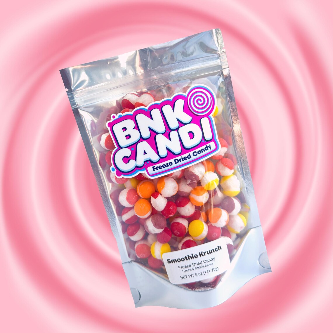 Freeze Dried Candy Smoothie Krunch 5 Oz Resealable Bag 3 Varieties ...