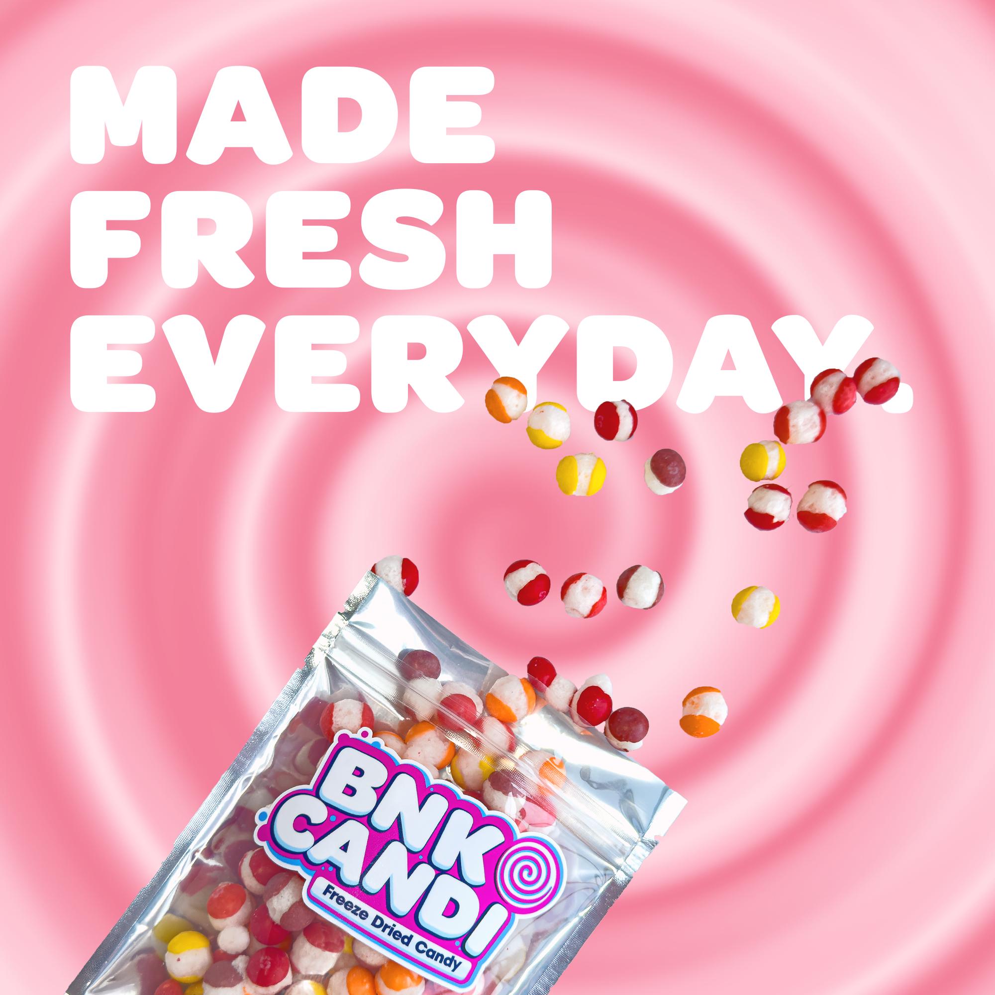 Freeze Dried Candy - Smoothie Krunch - 5 Oz Resealable Bag (3 Varieties ...