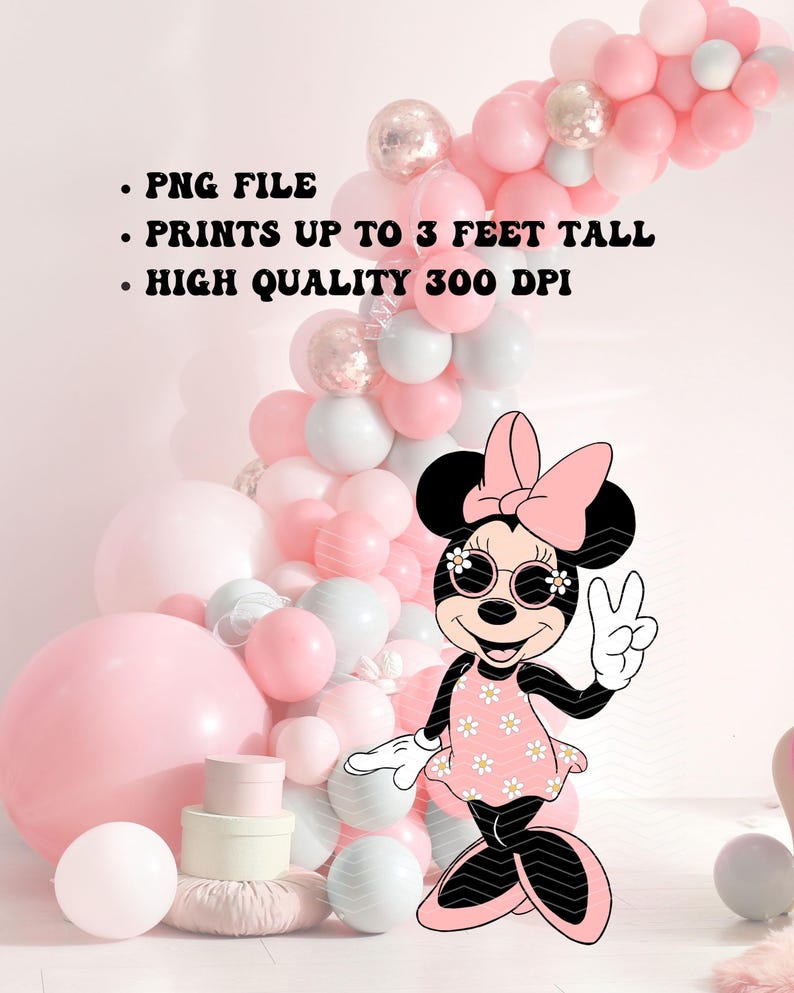 Minnie Mouse Second Birthday With Two Balloon Clipart, Oh Twodles ...