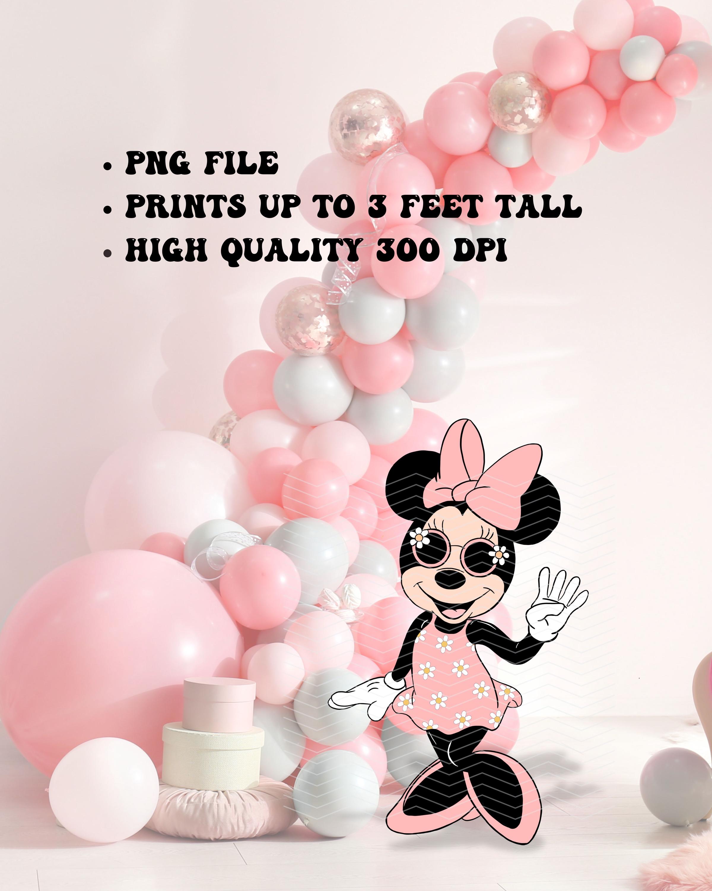Minnie Mouse Fourth Birthday Four Fingers - Digital Clipart | Minnie ...