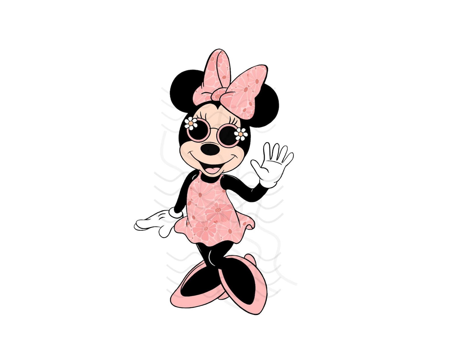 Minnie Mouse Fifth Birthday | Five Fingers Clipart - Etsy