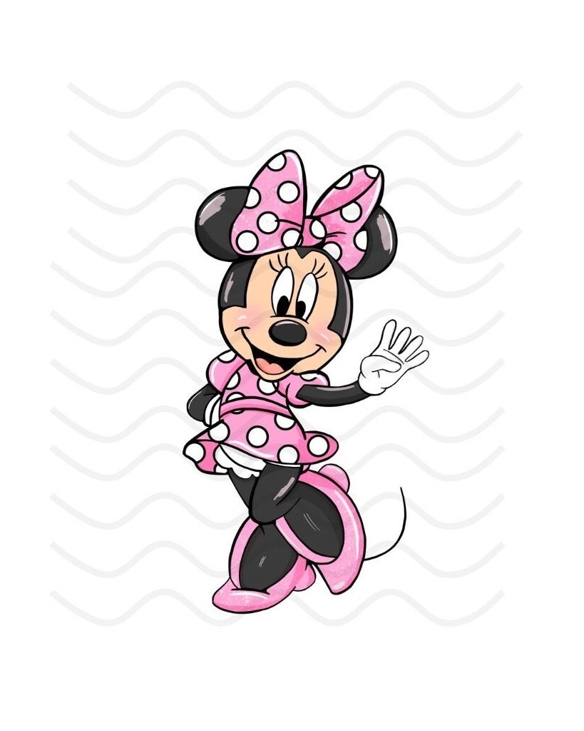 Minnie Mouse Fourth Birthday With Four Fingers - Etsy