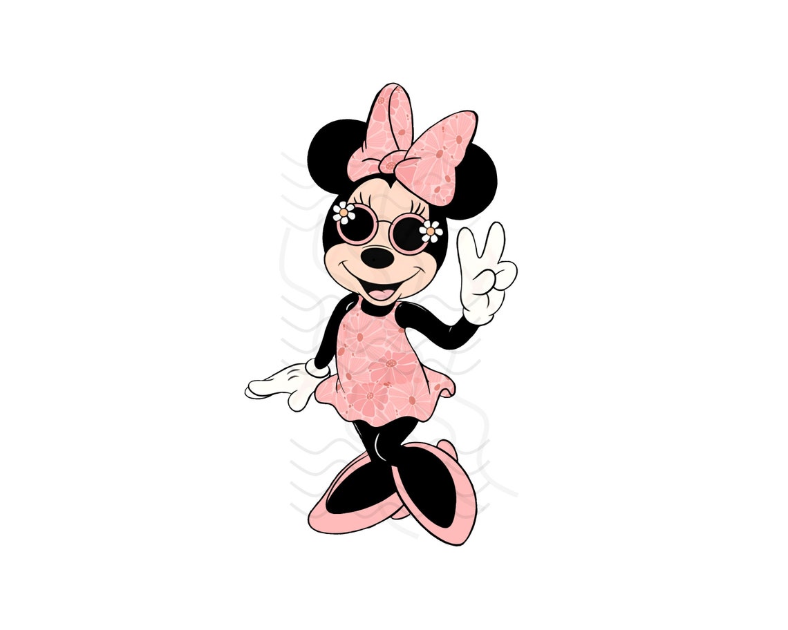 Clipart del signo de la paz del segundo cumpleaños de Minnie Mouse ...