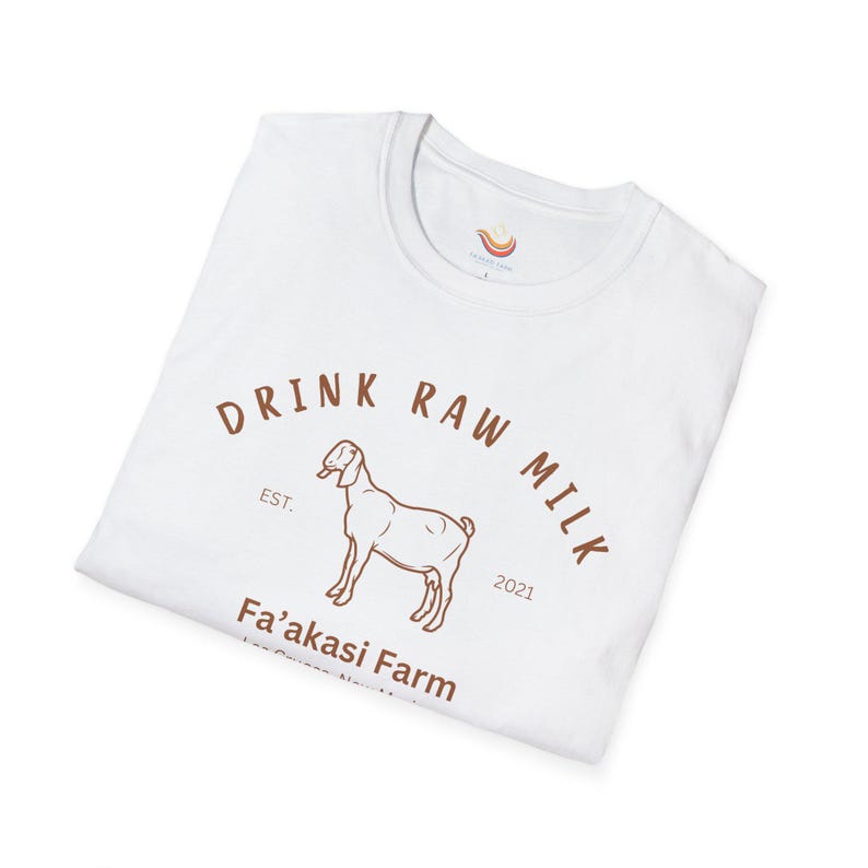 Raw Milk Dealer. Goat. Farm. Unisex Softstyle T-shirt - Etsy