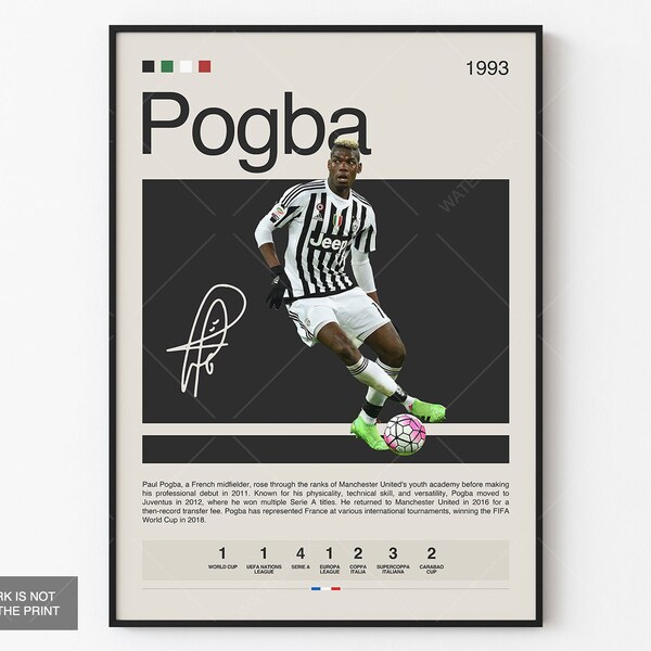 Paul Pogba - Etsy