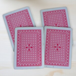 Altered Playing Cards | Sets of 4 | Collaged Artist Trading Card ...