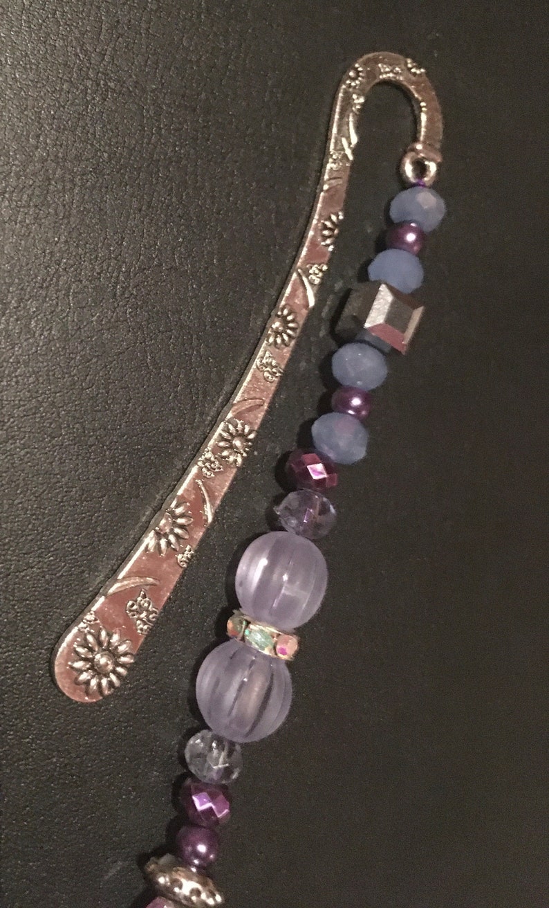 Handmade Bookmarks - Set of (4) - Purple - Bible Bookmarks - Cross ...