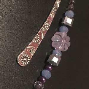 Handmade Bookmarks - Set of (4) - Purple - Bible Bookmarks - Cross ...