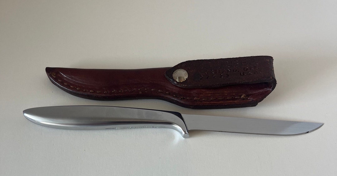Vintage Gerber Pixie Knife With Leather Sheath - Etsy