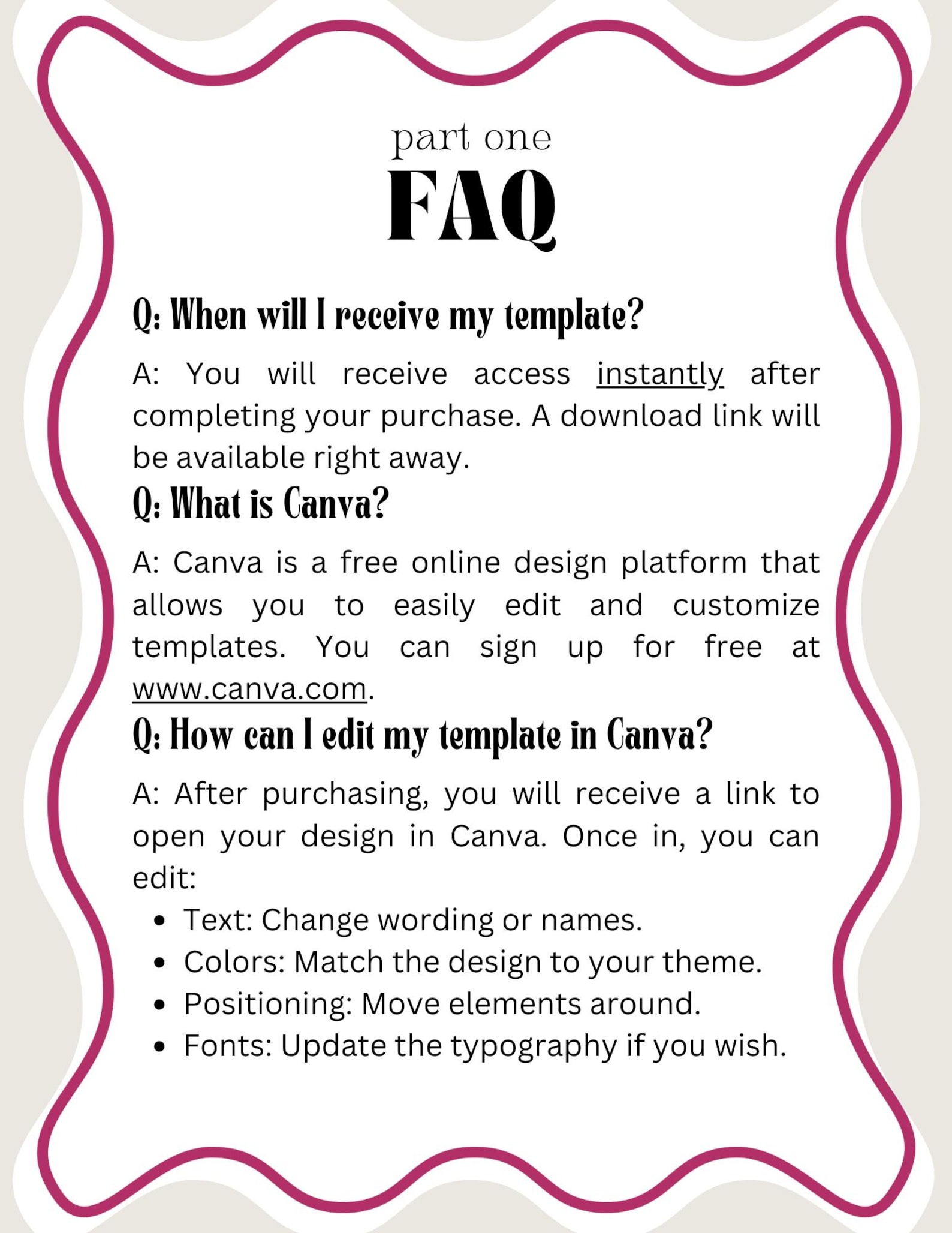 Bold Wavy Dinner Menu Template, Modern & Editable Event Menu, Vibrant ...