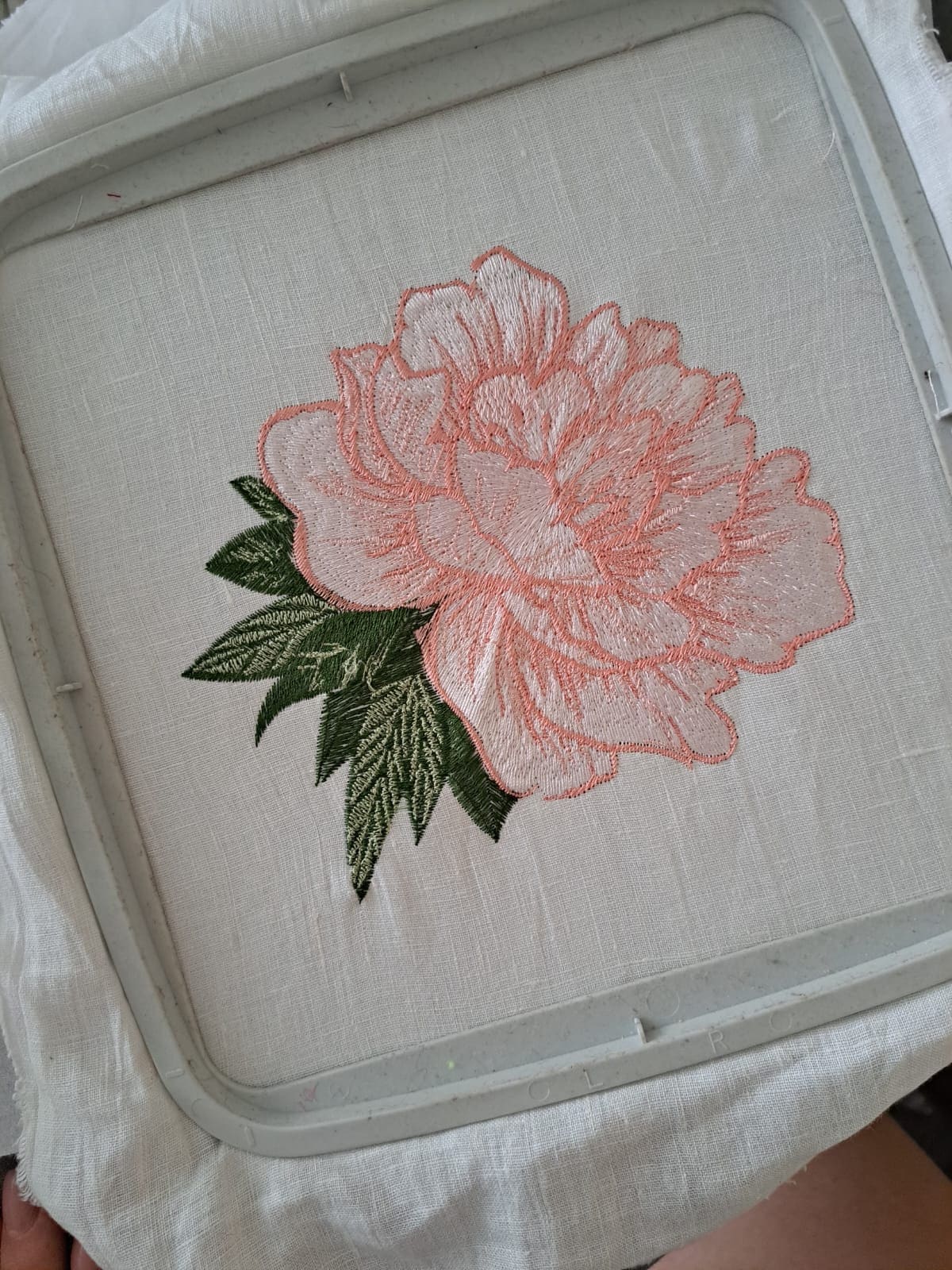 Peony Machine Embroidery Design Embroidery Files 6 Sizes instant ...