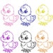 Bird Outline Embroidery Design for Machine, Digital File , Multi ...