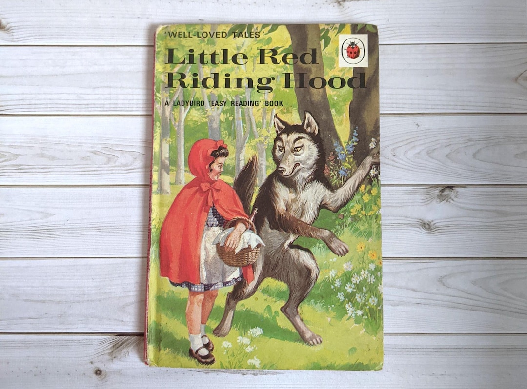 Vintage 'little Red Riding Hood' Ladybird Book Well-loved Tales Series ...