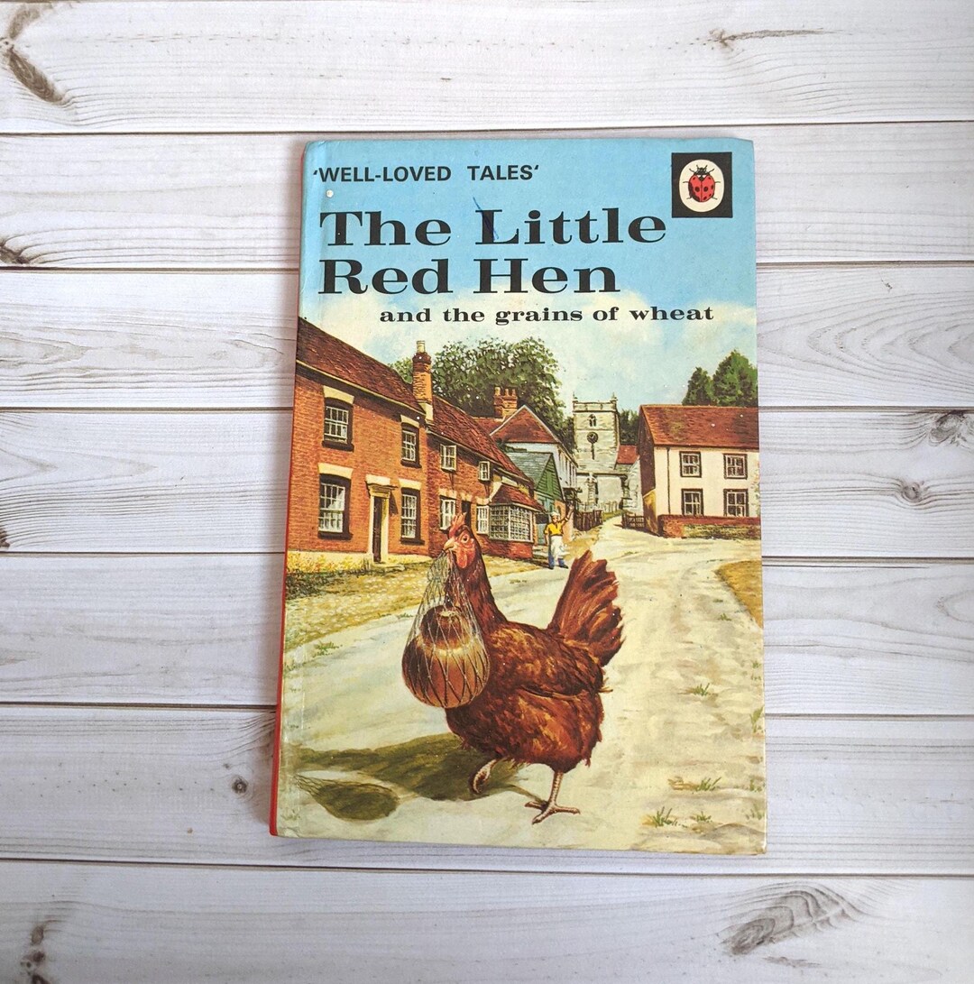 Vintage 'the Little Red Hen' Ladybird Book Well-loved Tales Series 606D ...