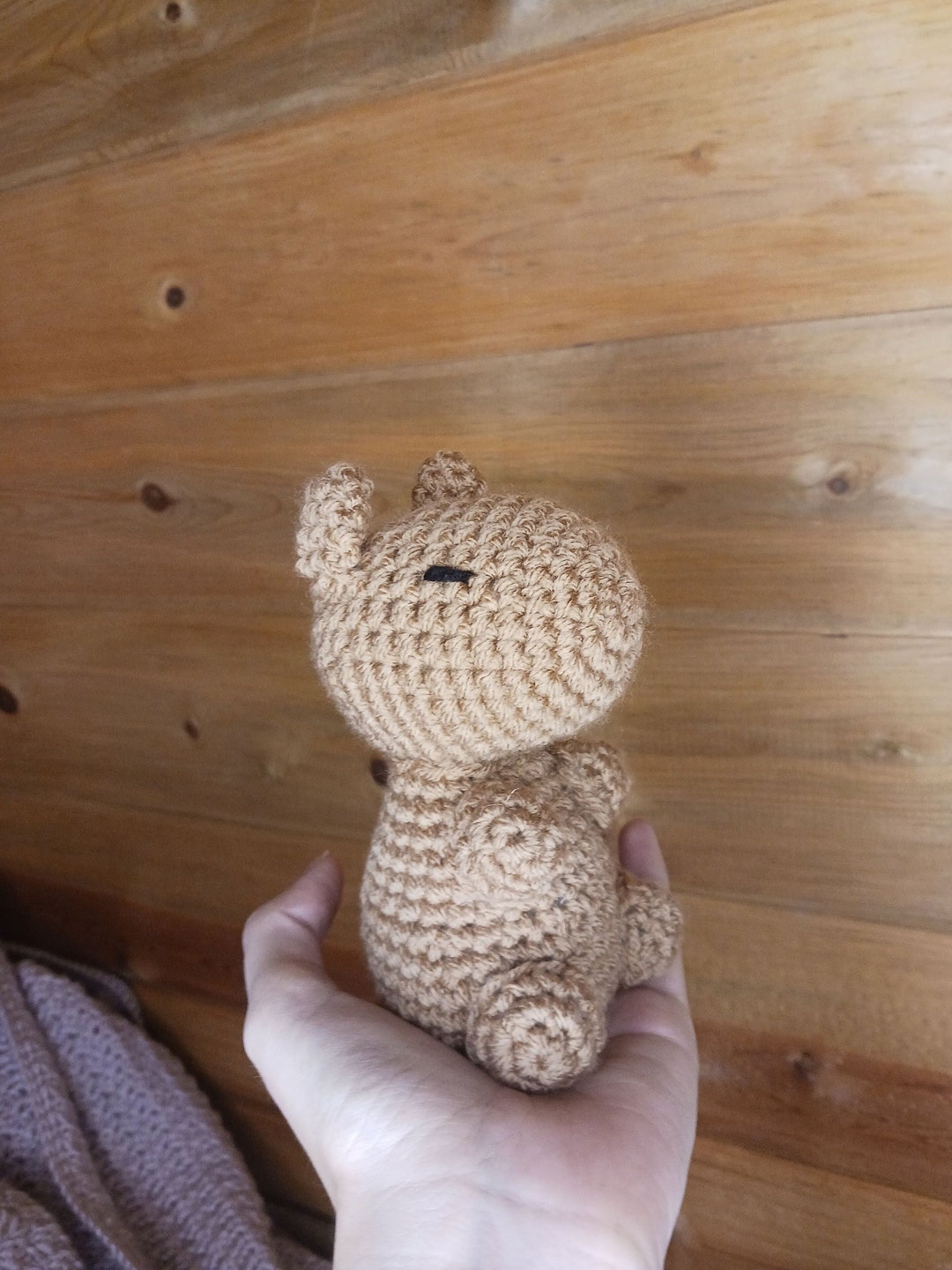 Crochet Capybara - Etsy
