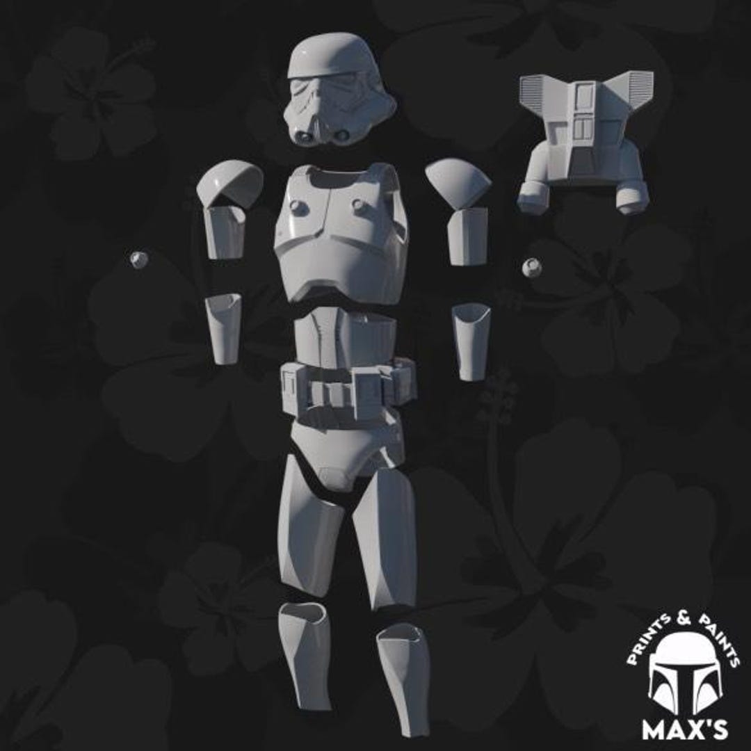 1/12 Phase 0 Dark Trooper Kit | Black Series - Etsy