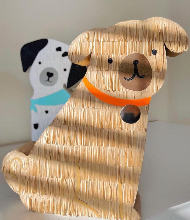 Puppy Birthday Piñata - Etsy