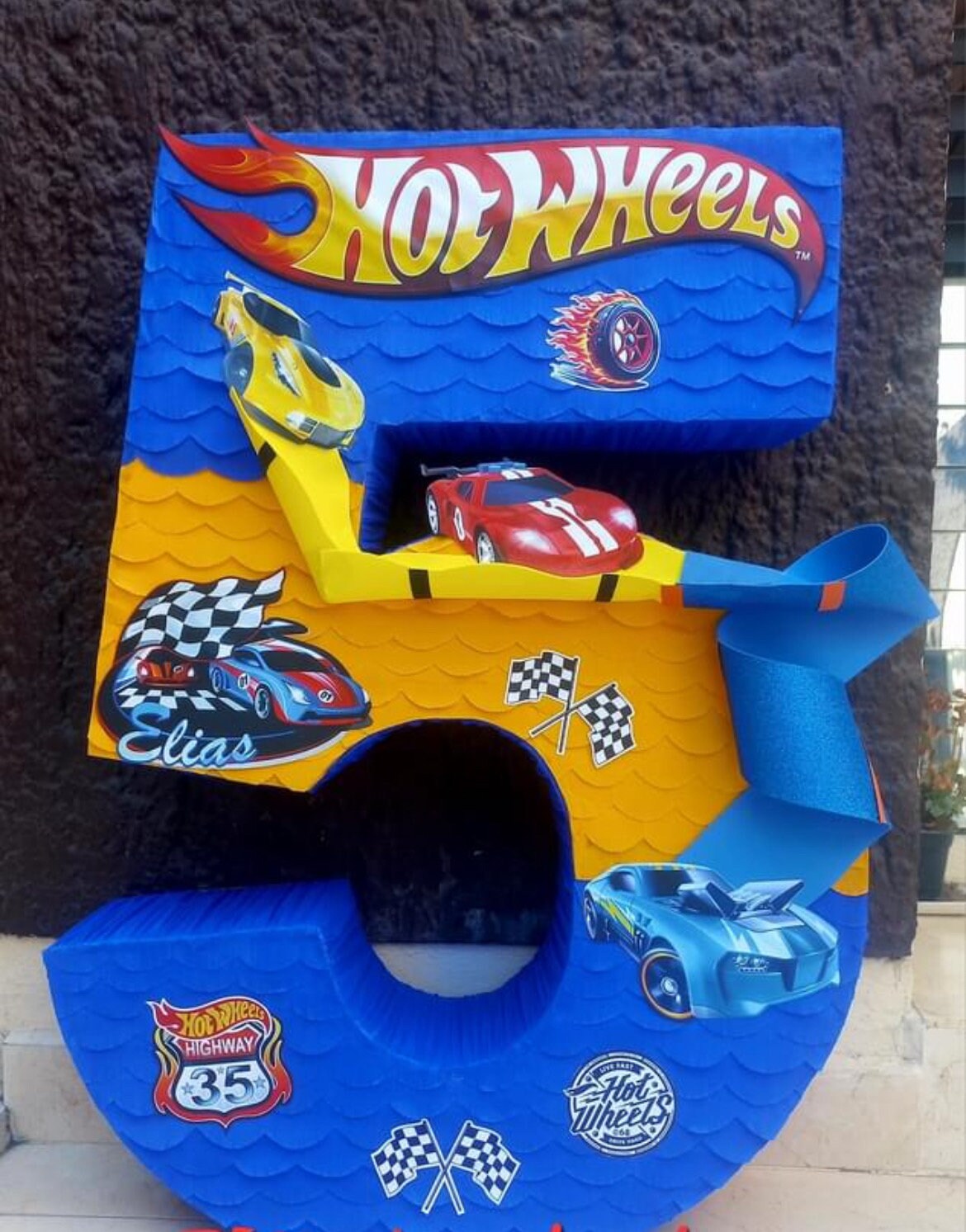 Custom Wheels Birthday Piñatas - Etsy