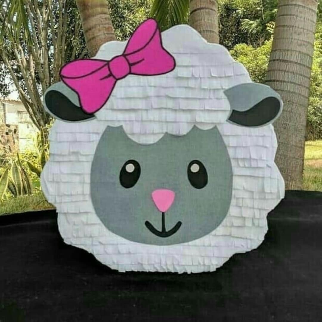 Sheep Birthday Piñatas - Etsy