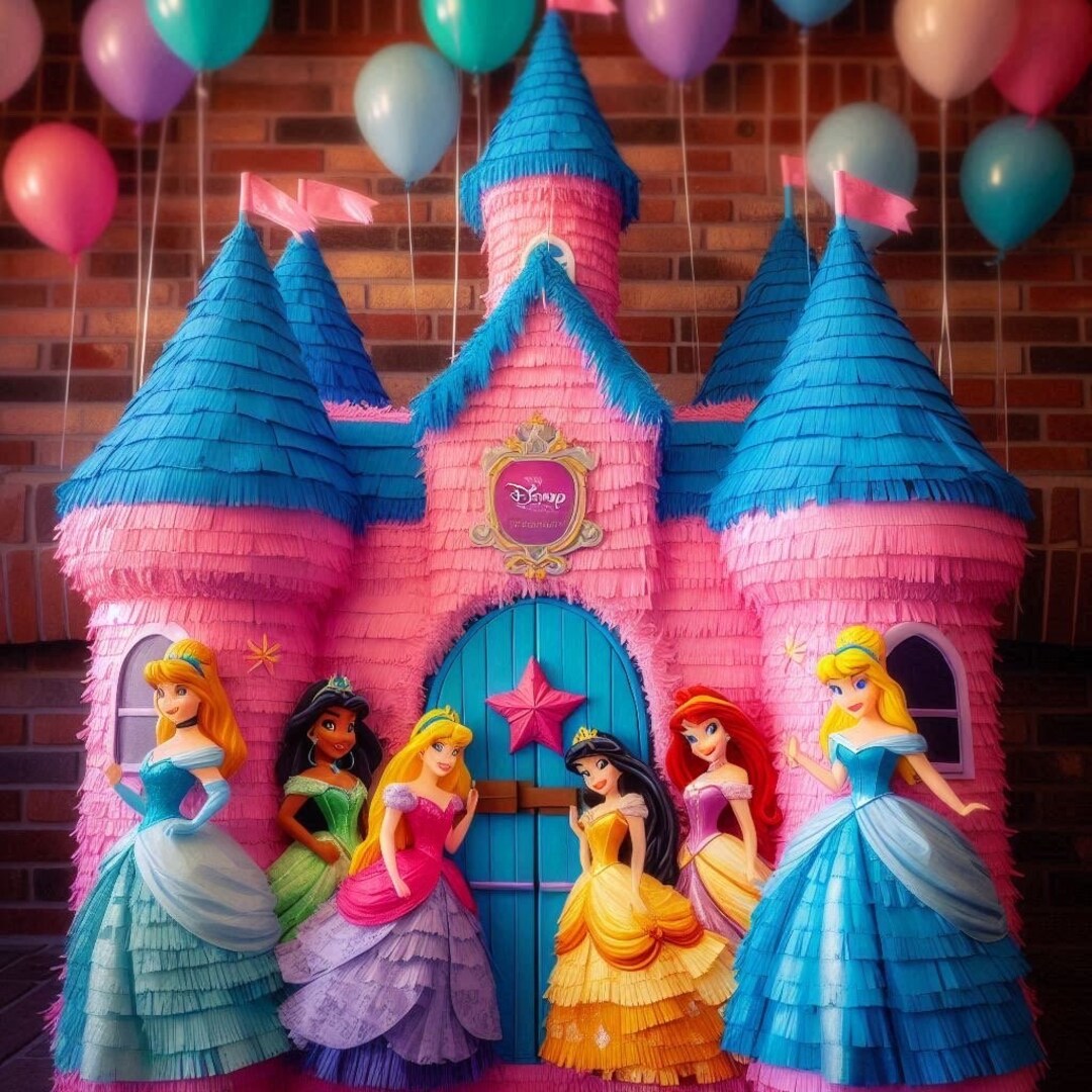 Custom Castle Birthday Piñatas - Etsy