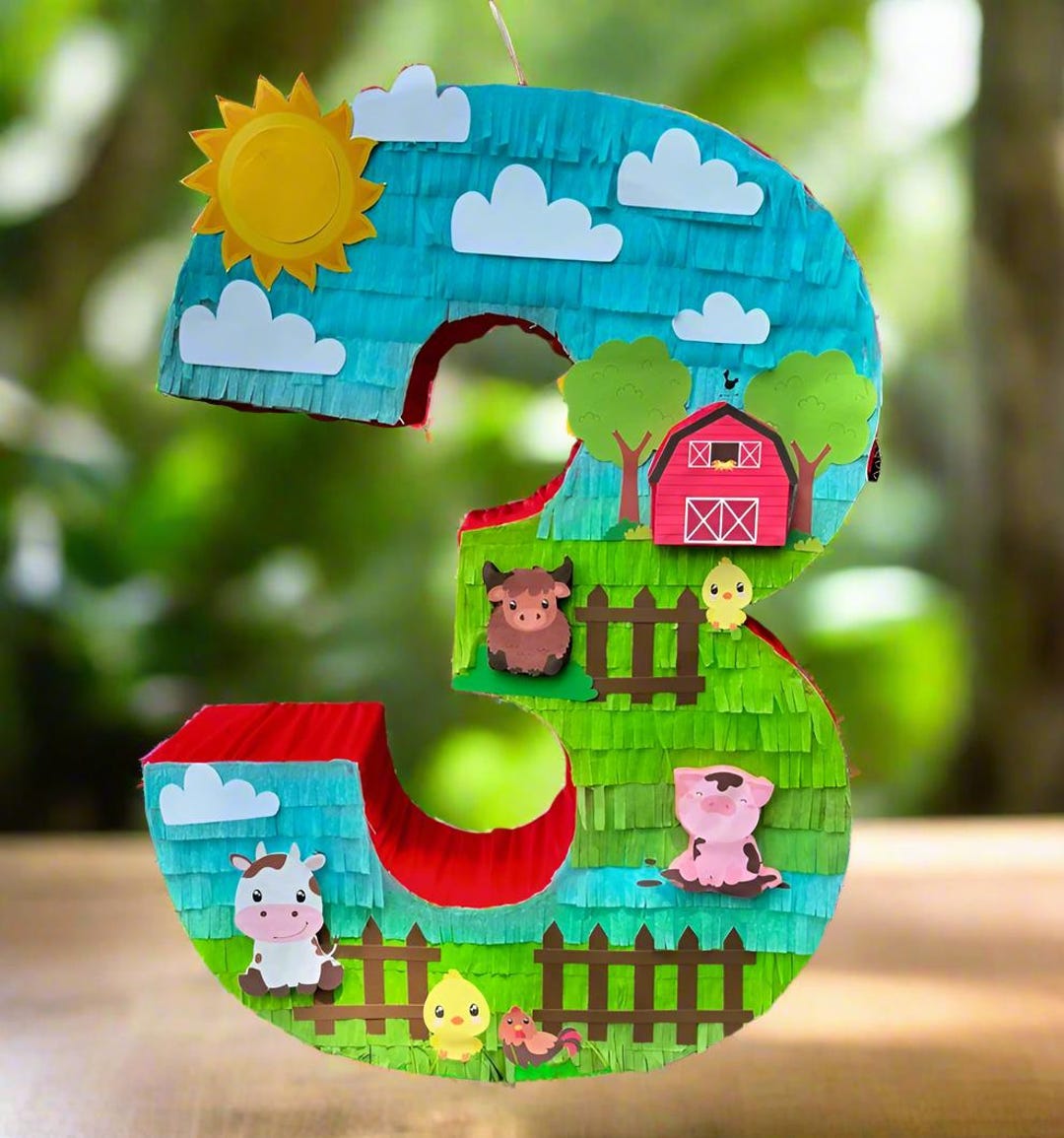 Farm Birthday Piñatas - Etsy