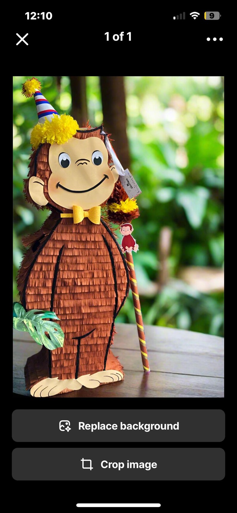 Monkey Birthday Piñata - Etsy