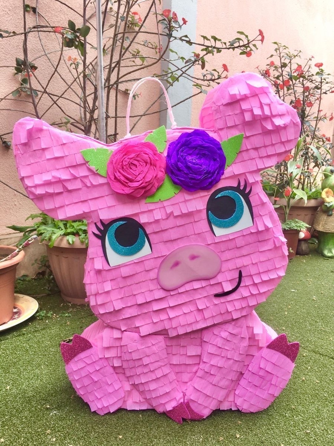 Pig Birthday Piñatas - Etsy