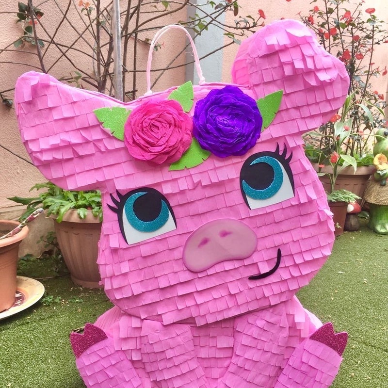 Pig Pinata - Etsy