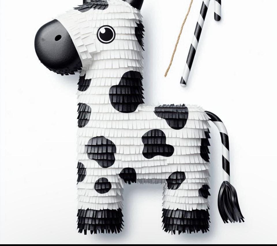 Cow Birthday Piñatas - Etsy