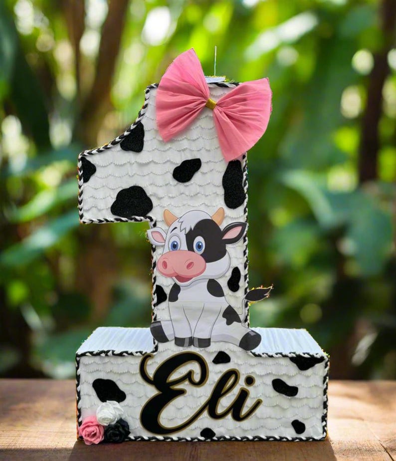 Cow Birthday Piñata - Etsy