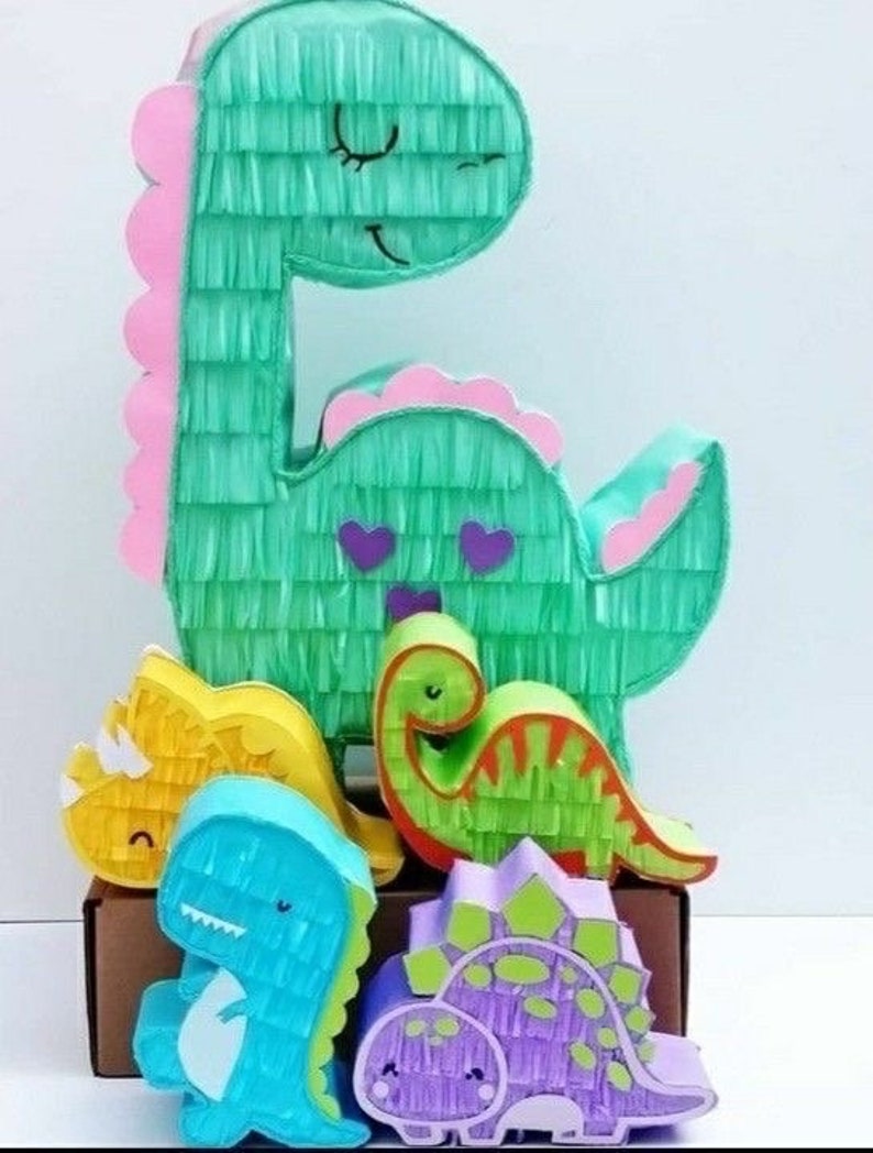 Birthday Piñata Set With 4 Candy Bags - Etsy