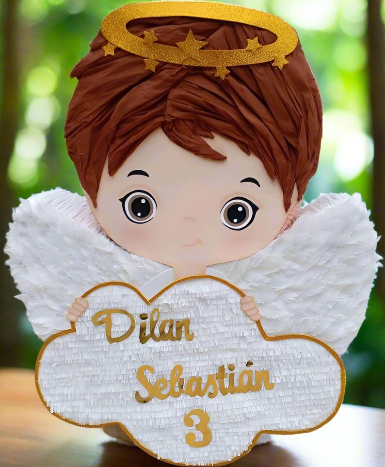 Angel Birthday Piñata - Etsy