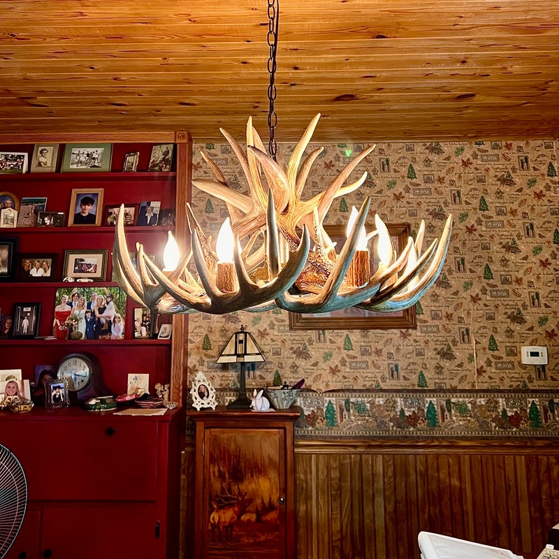Antler Chandelier - Etsy