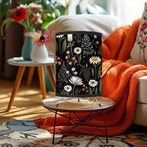 Dark Cottagecore Table Lamp Gift for Goth Table Lamp Gift Halloween ...
