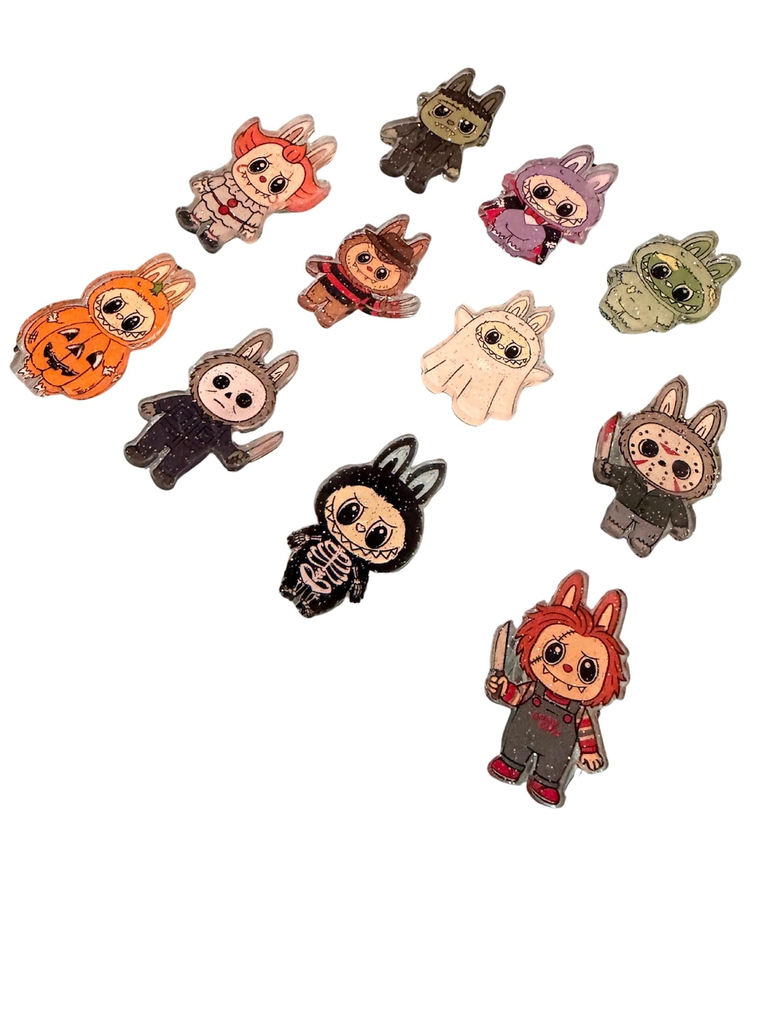 11 Pack Bunny Monster Shoe Croc Charms - Etsy