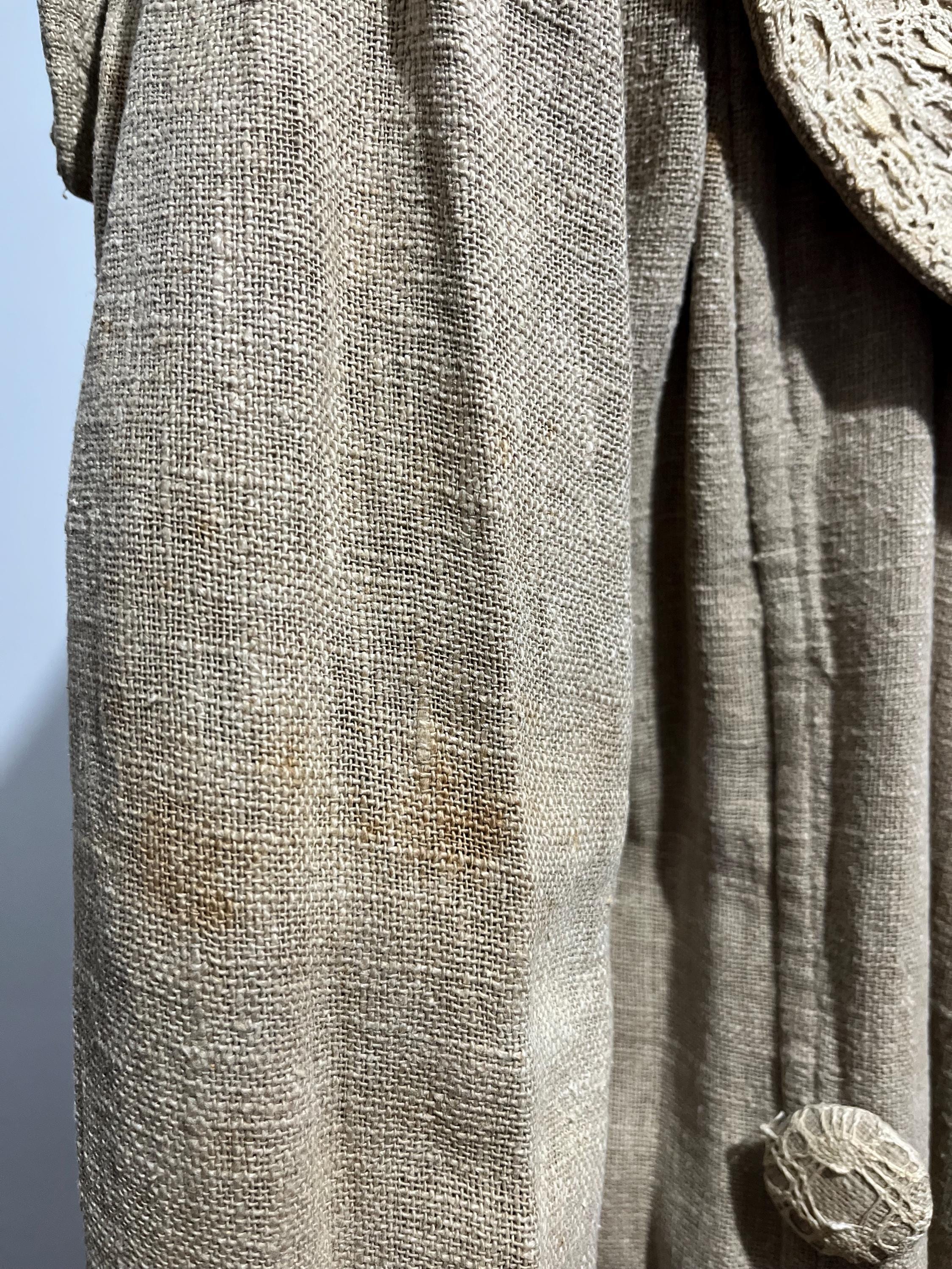 Beautiful Edwardian Flax Linen Coat - Etsy
