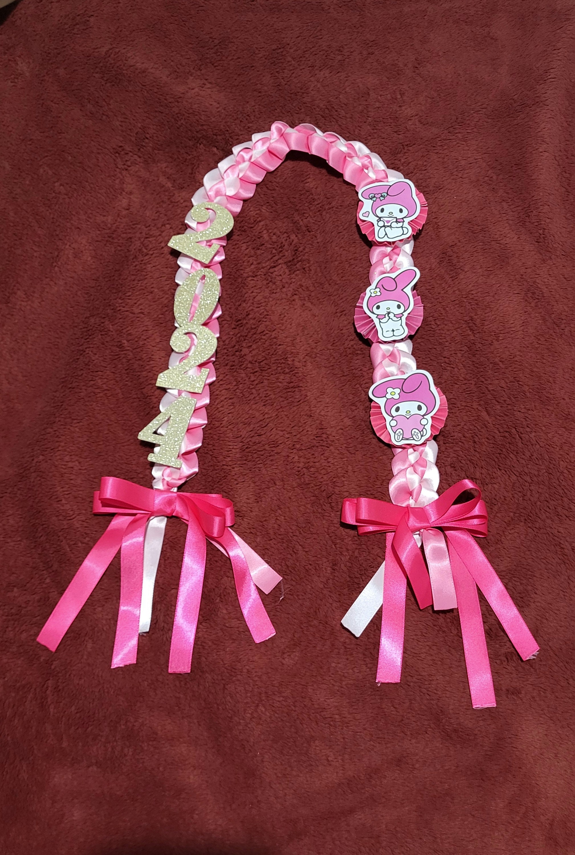 My Melody Graduation Ribbon Lei - Etsy