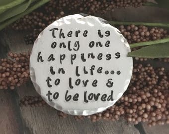 Cancer Milestone Token I Beat Cancer Cancer Survivor Gift | Etsy