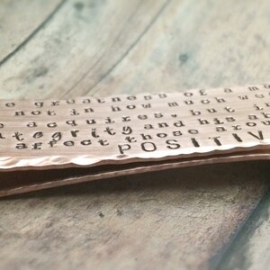 Money Clip, Personalized Money Clip, Quote Money Clip, Gift for Son ...