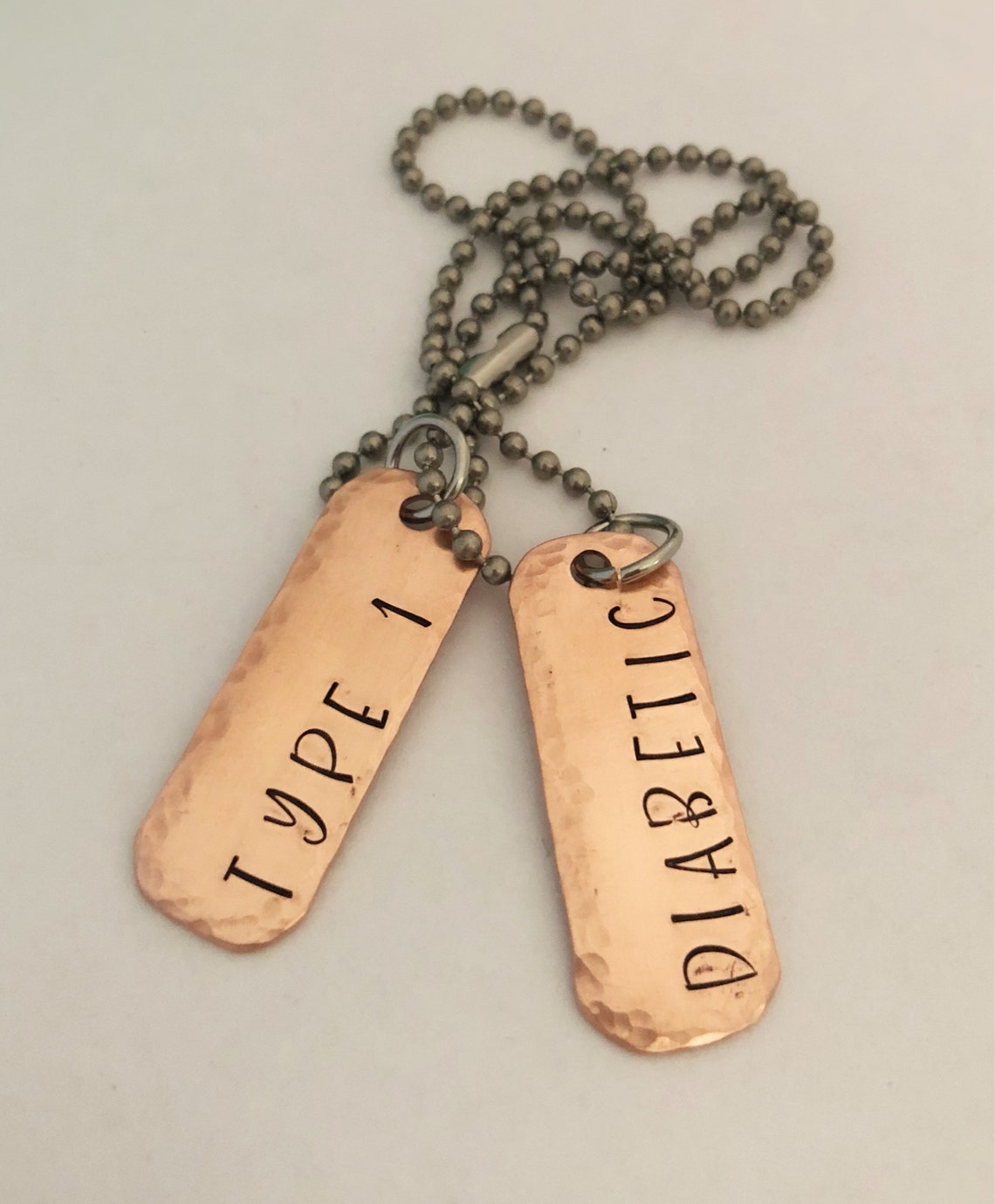 Medical Alert Necklace Diabetic Necklace Diabetes Necklace | Etsy