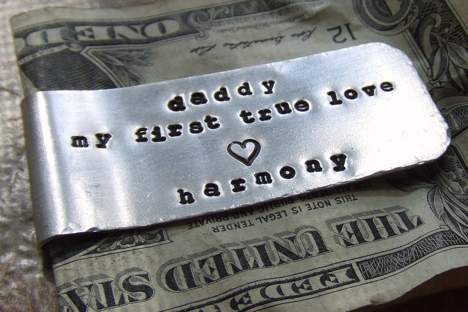 Money Clip, Personalized Money Clip, Handstamped Money Clip, Custom ...
