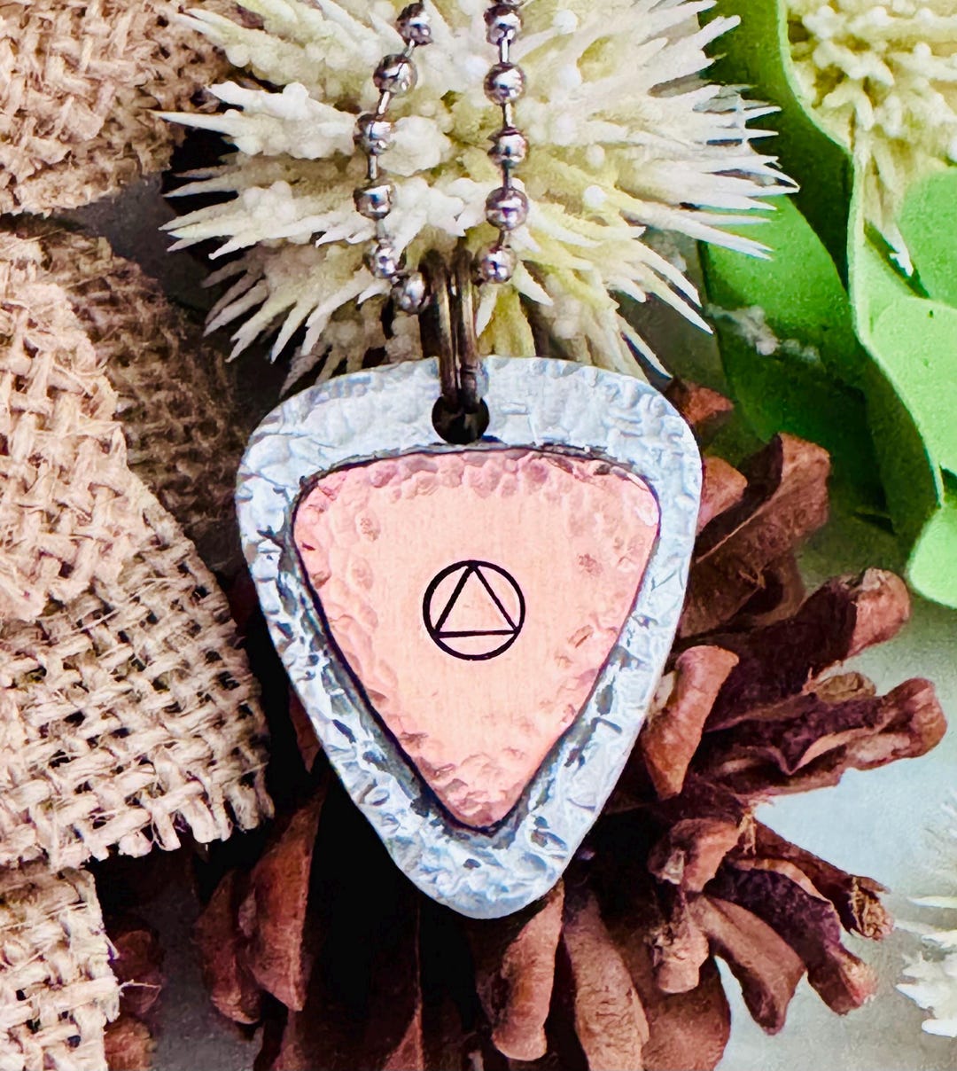Sobriety Gift, AA Symbol, Recovery, Sober, One Day at a Time, Just for ...