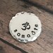 Namaste Pocket Token, Namaste Meditation Coin, Inspirational Coin, Aum ...