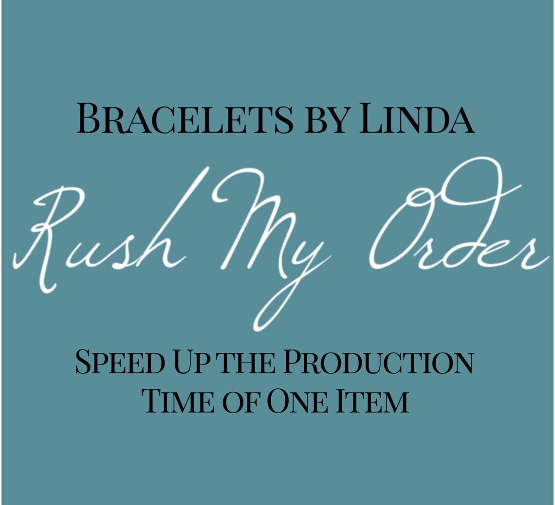 RUSH MY ORDER Expedited Processing Time Rush My Processing - Etsy