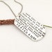 Handstamped Scripture Necklace, Isaiah 41:10, Bible Quote Jewelry ...