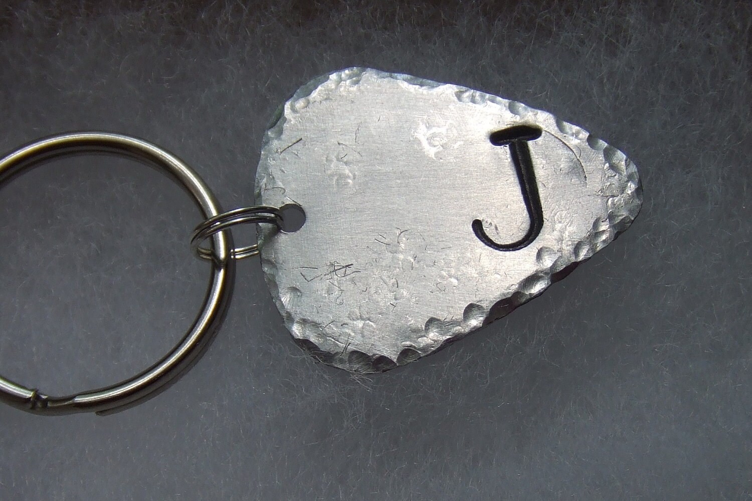 Guitar Pick Key Ring Personalized Key Ring Monogram Key | Etsy