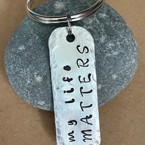 Personalized Key Ring, My Life Matters, Mental Health Awareness, Eating ...