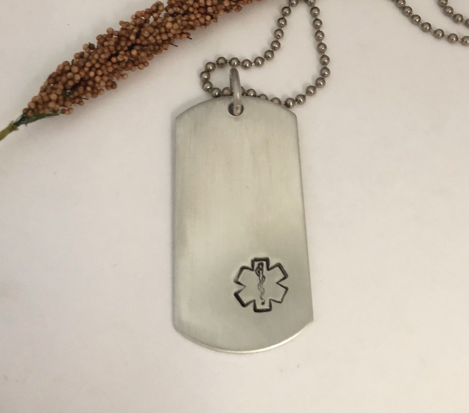 Medical Necklace, Medical ID Necklace, Medical Alert Necklace, Medical ...