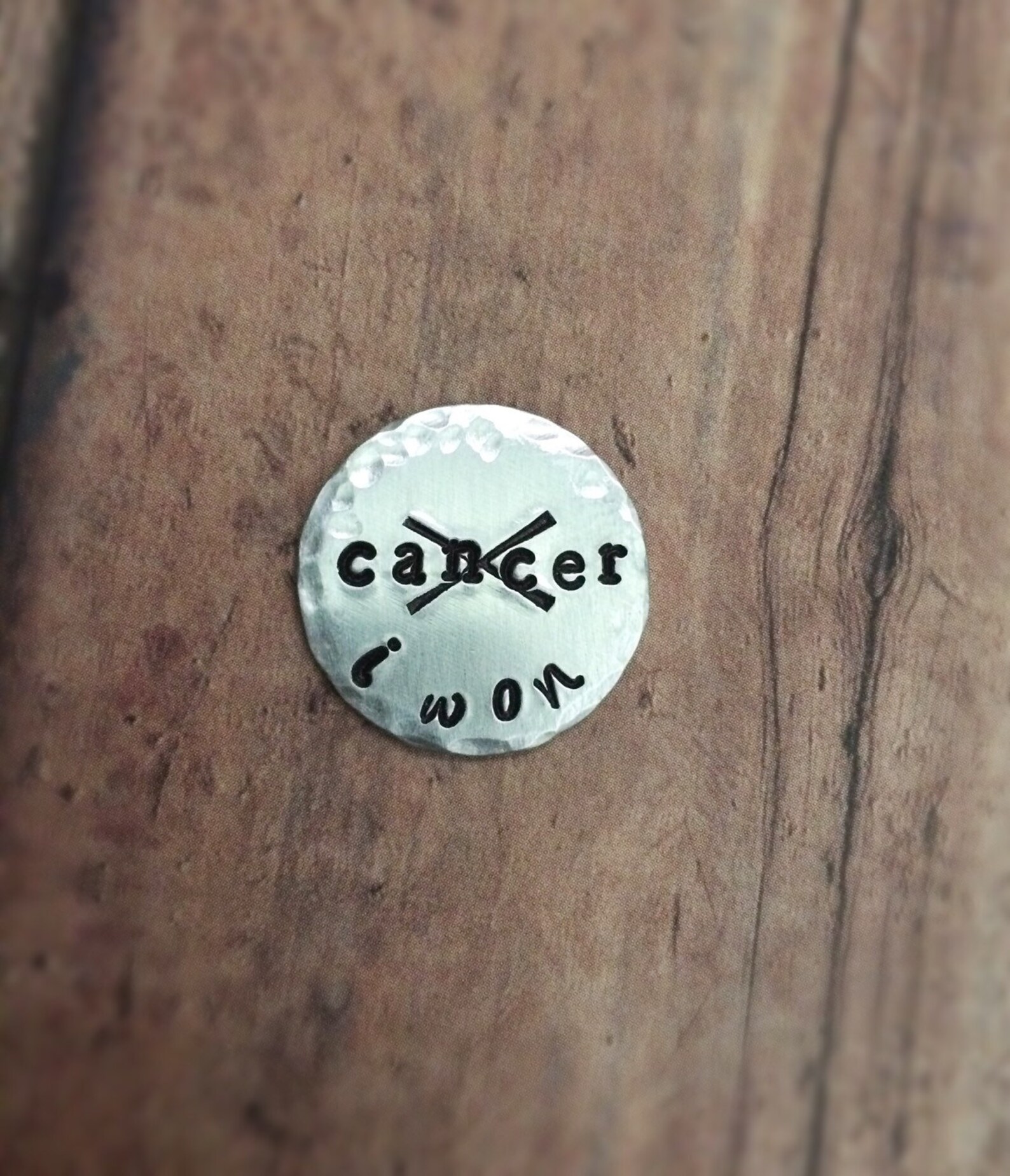 Cancer Milestone Token I Beat Cancer Cancer Survivor Gift | Etsy