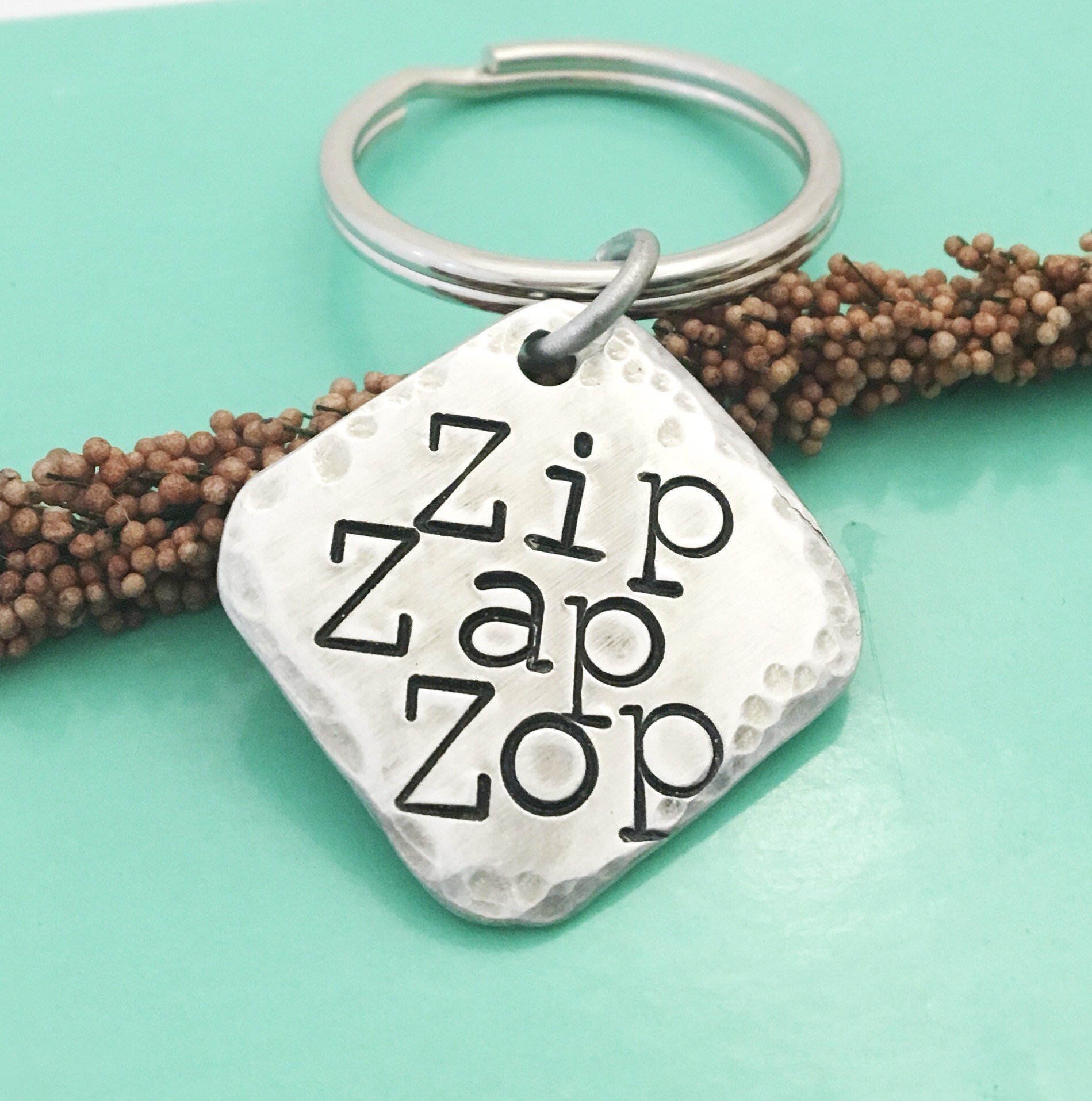 Zip Zap Zop Gift for Actors Improv Key Ring Improvisation - Etsy